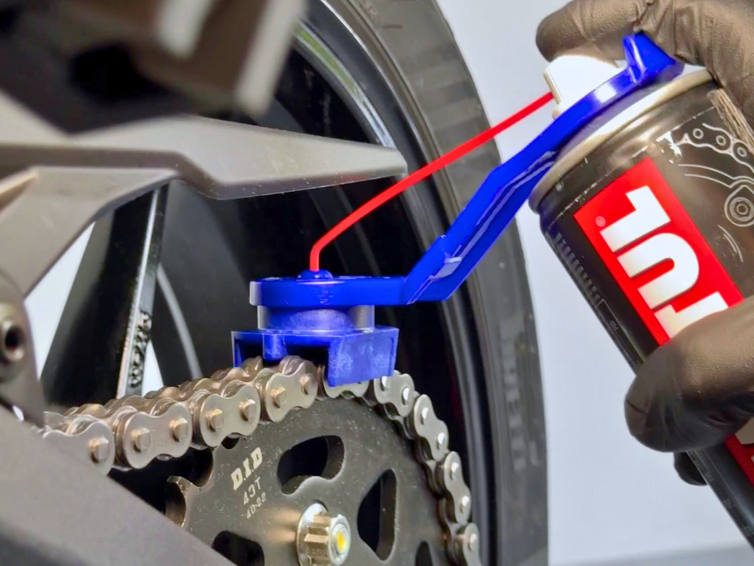 Garage Use Motorcycle Accessory Oinker® Motorcycle Chain Lube ...