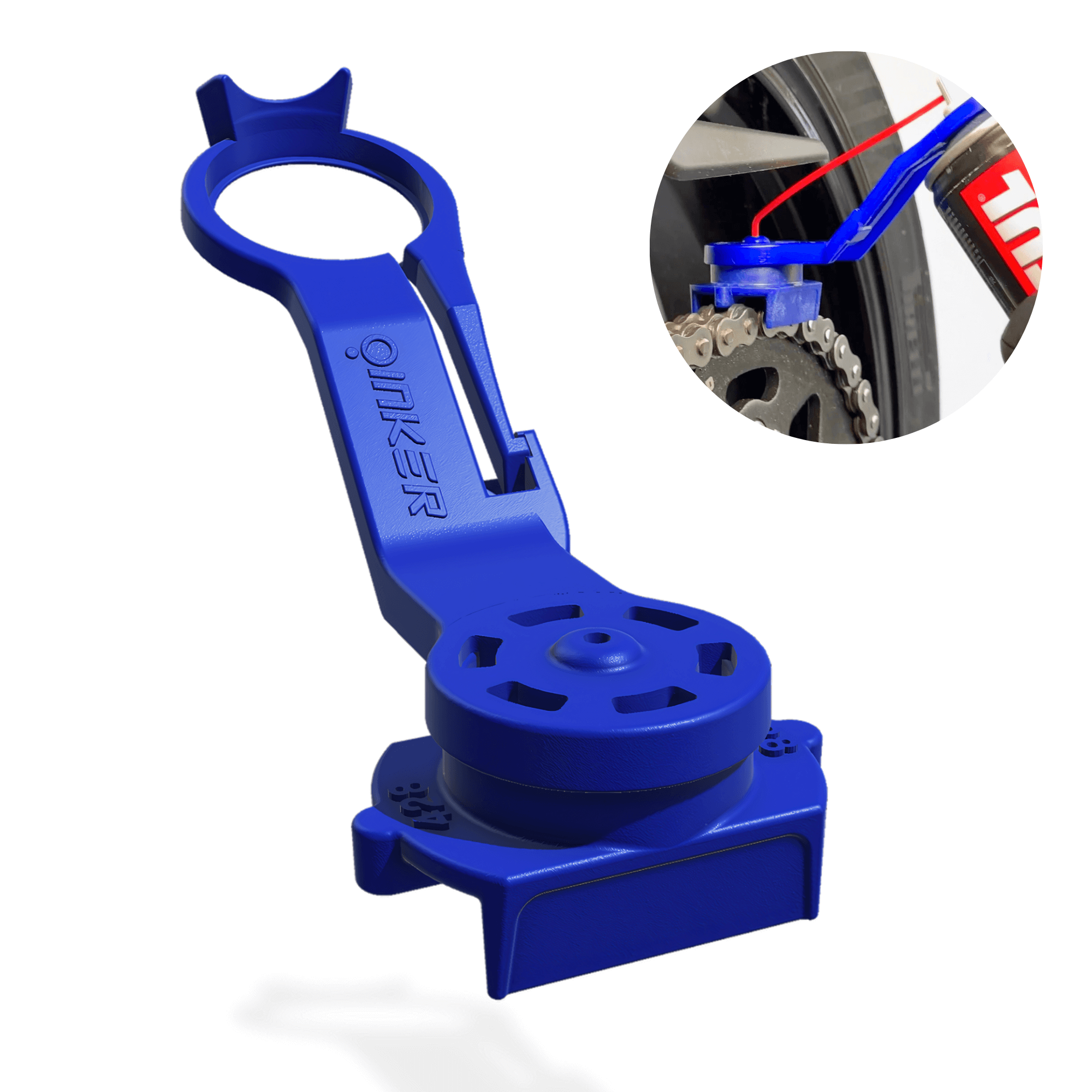 Mess-Free Chain Lube Applicator by Oinker®